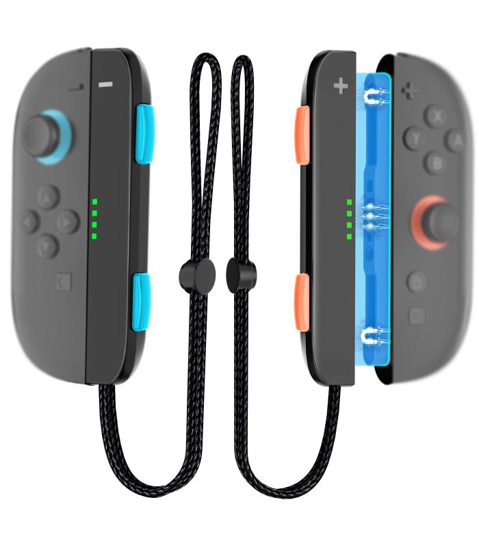 Switch 2 Joy-Con ストラップ 2個パック ジョイコン リストストラップ 交換用 スイッチ2 周辺機器 アクセサリー【Joy-Con 2のみに対応】Switch 2 ストラップはSwitch 2のJoy-Con 2のみに対応し...