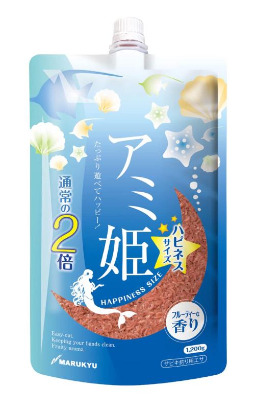 マルキュー(Marukyu) アミ姫 ハピネスサイズ 1200g内容量:1200gスタンドパックモデル常温保存製品