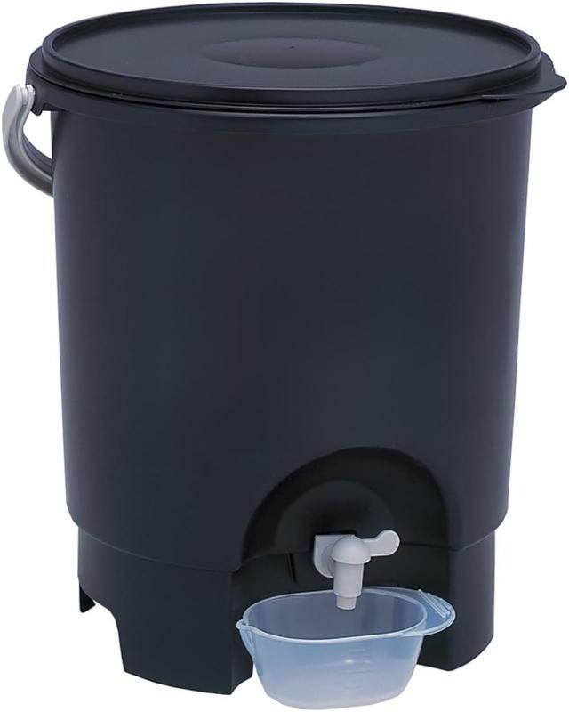 サンコープラスチック(SankoPlastic) 生ゴミ処理機 EMワーカー 15L ブラック本体サイズ:約31.4×31.4×H34.4cm材質:ポリプロピレン、フタ:ポリエチレン生産国:日本容量:約15L