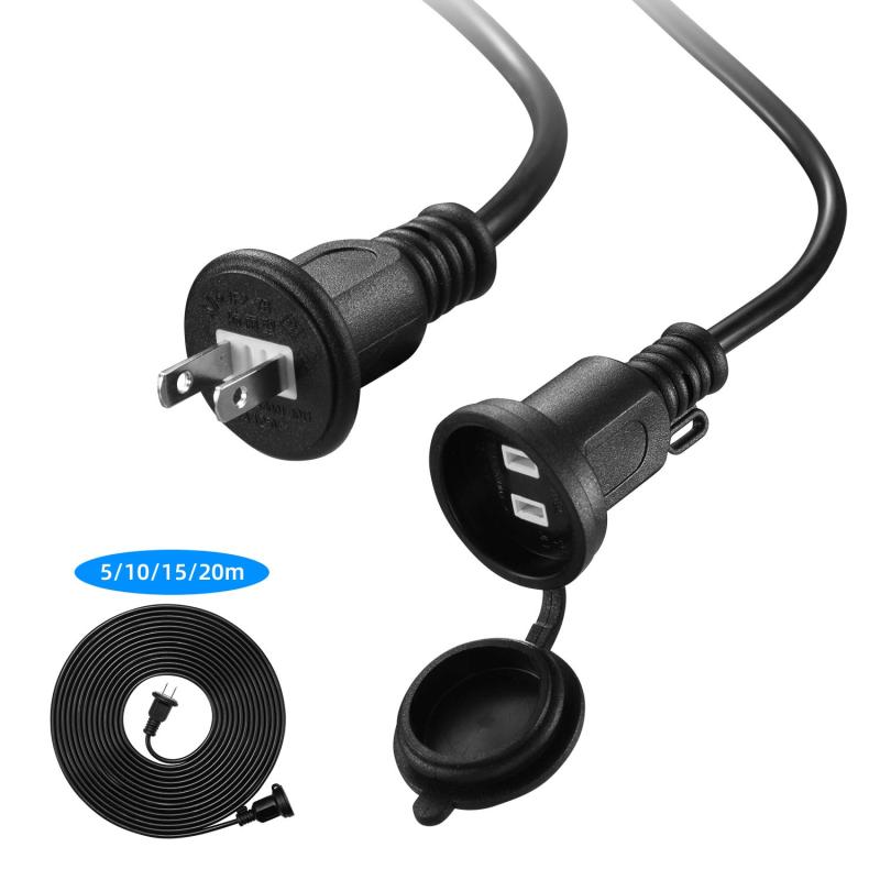 DanYee 防雨型 延長コード PSE認証 [1年品質] エコ 屋外 防雨キャップ付 作業用 延長ケーブル