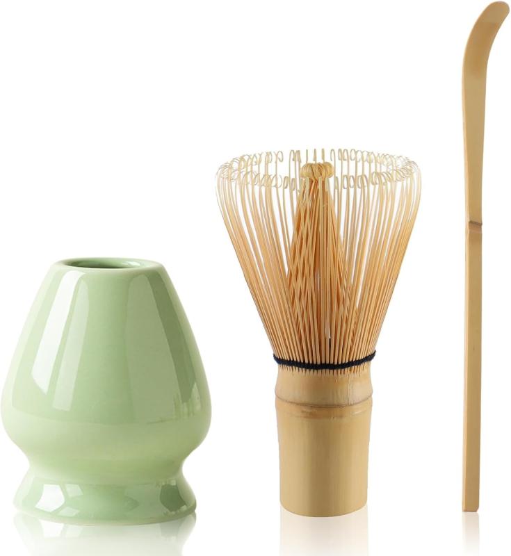 Pclife 茶せん 百本立 茶道具 茶筌 竹製 茶杓 抹茶 粉末 泡立て器 茶道ツール 茶道用 100本立【信頼できる素材】この抹茶泡立て器は、天然で無毒で無害な高品質の竹素材で作られています。安心して使用でき、耐久性があります。【細かい...