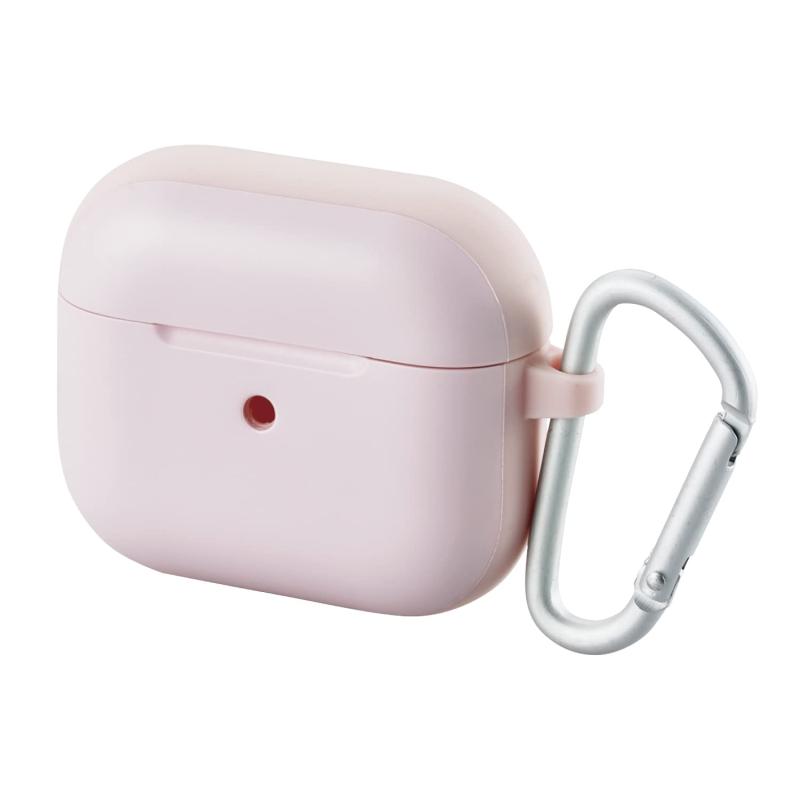 エレコム AirPods 第3世代 (2021年モデル) 対応 TOUGH SLIMケース カラビナ付き