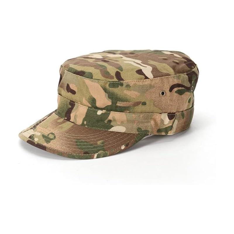 [the largest selection] ファティーグ キャップ 無地 迷彩 ワークキャップ Solid Camo Fatigue Caps (14色）標準的な軍帽: 男女兼用の多目的軍事フィールドキャップです。耐久性のある素材: 高...