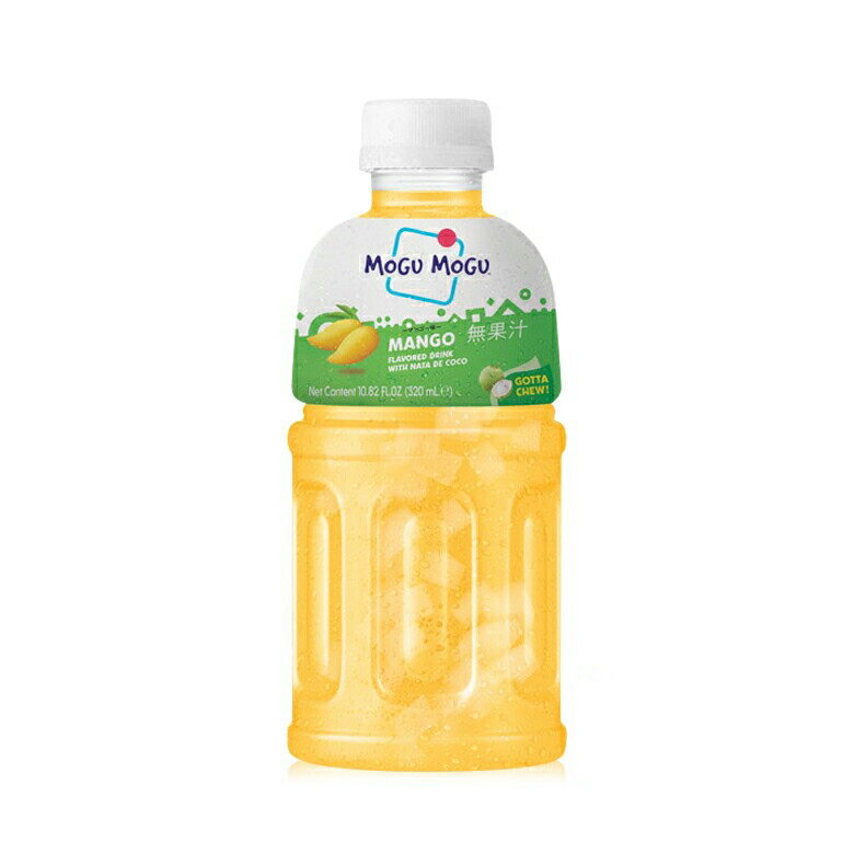 商品名 モグモグドリンク マンゴー味 内容量 320ml 原材料 ナタデココ（ココナッツ果汁、砂糖）、 糖類（砂糖、果糖）／pH調整剤、乳酸Ca、香料、保存料（安息香酸Na）、ゲル化剤（ジェランガム）、着色料（黄4、黄5）、酢酸 栄養成分表...