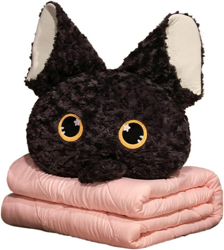 　　　 ◆◇◆売れている秘密◆◇◆ 【サイズ】本体：40*38cm、53*50cm。毛布：100*150cm、150*180cm。ぬいぐるみにはブランケットが内蔵されており、1複数の用途に使用できます。 ☆可愛い顔をしている動物クッションで...