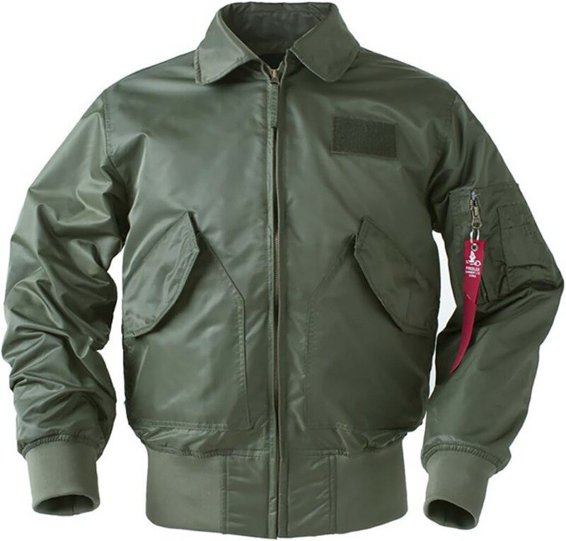 　　　 ◆◇◆売れている秘密◆◇◆ 軽量で丈夫なナイロン製のフライトジャケットです。 袖口と裾がゴム入りで防風性に優れています。 大きめのサイズで着心地が良く、動きやすい作りになっています。 前面にはたくさんのポケットが付いて実用的です。 ...