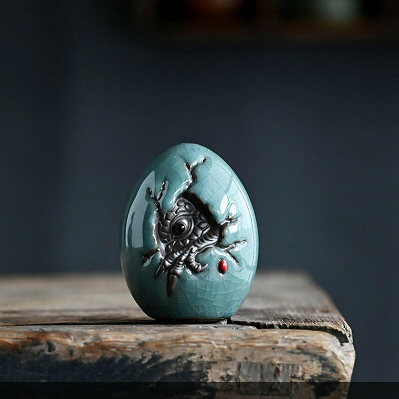 　　　 ◆◇◆売れている秘密◆◇◆ ?サイズ：龍：10.9*6.7*12.5cm竜の卵:5.7*7.3cm小さな木のテーブル:12.8*6.7*3.8cm ?古くから神獣と崇められている龍、龍を身近に置くことで、邪気を払い、気の流れを良くし...