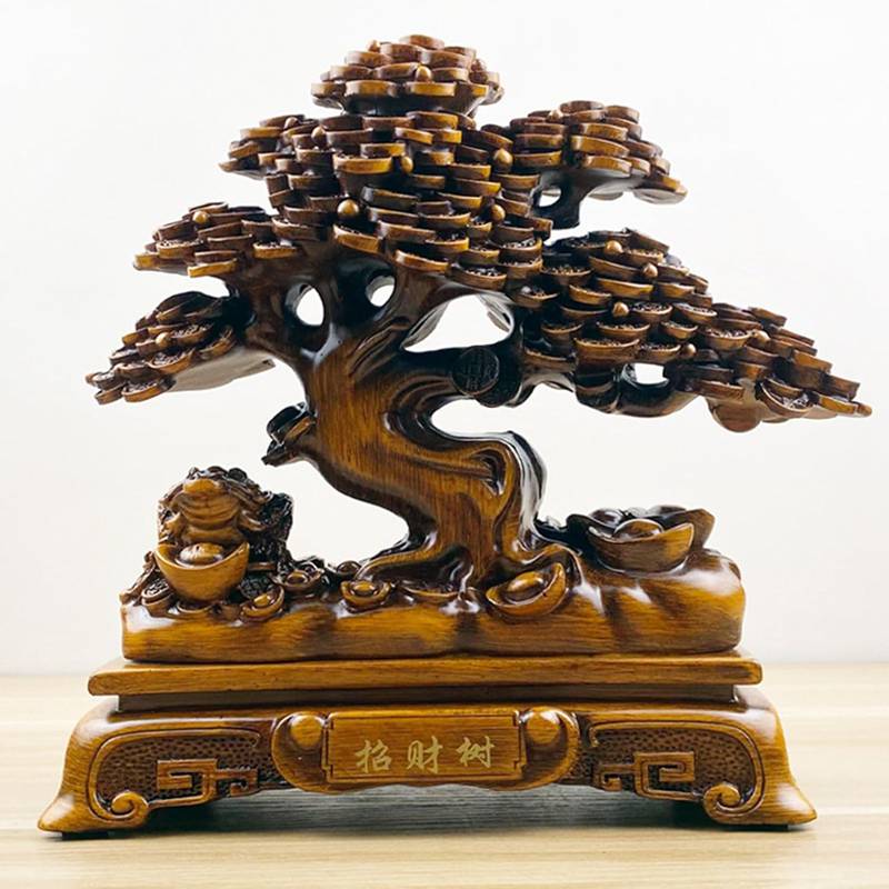 　　　 ◆◇◆売れている秘密◆◇◆ ◎招財樹は、古来から中国で「金の生る木」と言われており、財運を呼び込む風水置物です。 ◎招財樹は縁起のいい財運を招きます、商売をする家や店の入り口に置いてもいいです。会社の社長室、応接室、受付などにも最適...