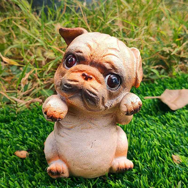 　　　 ◆◇◆売れている秘密◆◇◆ 【サイズ】小鹿：10*7*12cmピンク子豚：10*8*13cm小犬：14*8*9cm小猫:14*8*8.5cm子豚：14*9.5*13.5cm 【楽しい庭時間】可愛いオブジェの置物です。丁寧な細工と可愛...