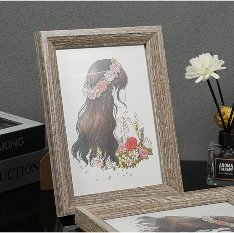 　　　 ◆◇◆売れている秘密◆◇◆ 【サイズ】内寸法：12.7*17.8cm写真やアートワーク、イラストなどを飾ったり、自分だけのDIYコラージュ写真フレームを作成して、大切な思い出をとらえましょう。 【おしゃれな木製写真立て】天然素材で作...