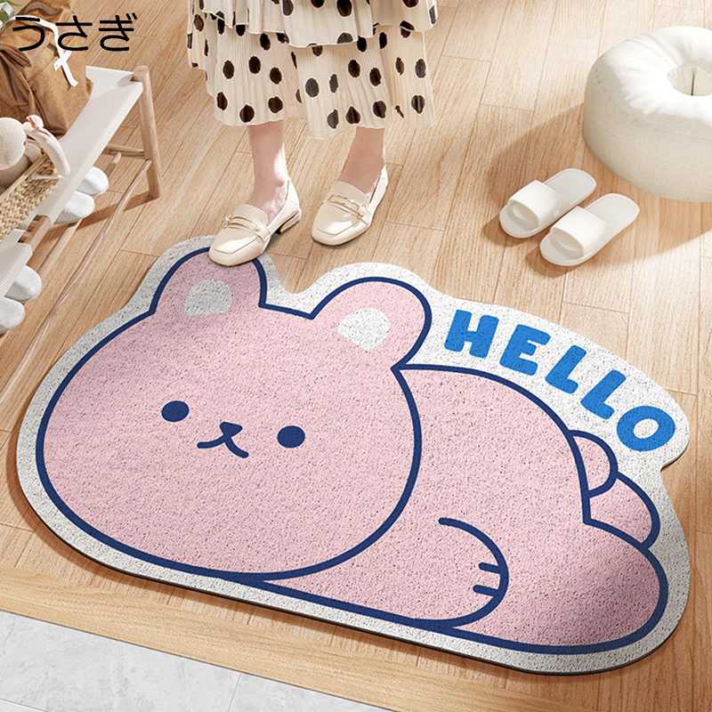 　　　 ◆◇◆人気の秘密◆◇◆ 【特徴】表面：PVC、裏面：滑り止めラテックス、踏み心地良い、柔軟性・耐磨耗性・防臭加工・綿毛濃密で、毛も色落ちなし。 【除塵性能抜群】靴底についた塵や土砂などの汚れを屋内に持ち込ませない！マット表面の凹凸に...