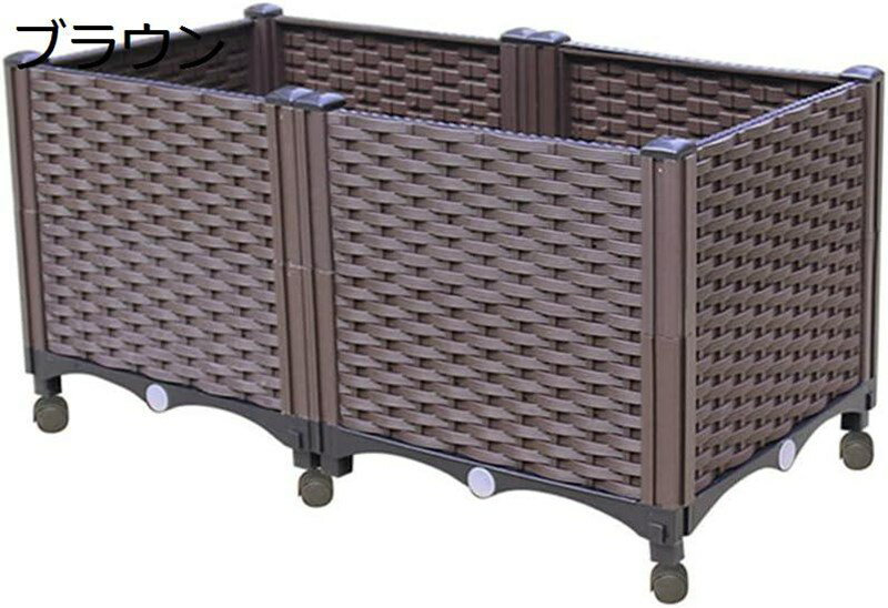 　　　 ◆◇◆人気の秘密◆◇◆ ?「高品質なPP材質」環境にやさしく、無毒、耐熱性のある上質なPPプラスチック材料で作られ、耐候性に優れ、長持ちです。土や花、植物など自然のものには、やっぱりプラスチック製がベストマッチ！木製より、プラスチッ...