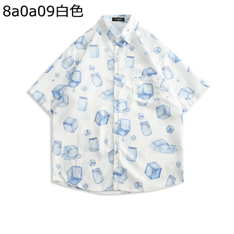 　　　 ◆◇◆人気の秘密◆◇◆ 【カラフルなプリント】簡約な折襟シャツと派手すぎないプリントの組み合わせ、ベーシックなアイテムだけでコーデしても満足させます。夏にピッタリな涼しげなプリント柄は幅広い層のお客様にオススメな商品です。 春から秋...