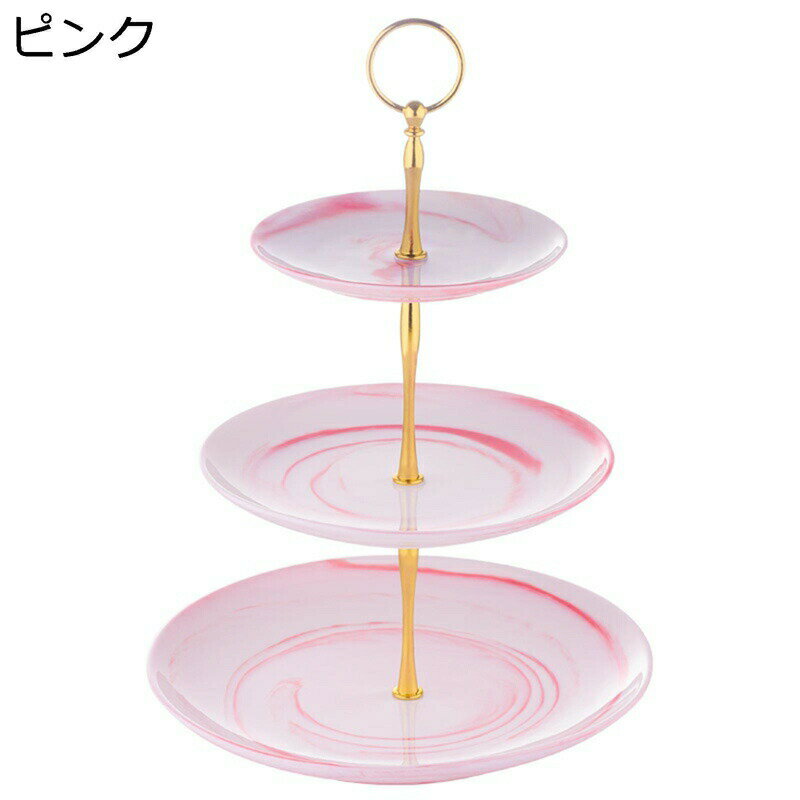 　　　 ◆◇◆人気の秘密◆◇◆ 【サイズ】マルチファンクション、3段サイズ高さは36.5cm、直径：25.5cm＆20.5cm＆15.5cm 【セラミックス製】美しいケーキスタンドは、特別な視覚的な楽しみでお客様を感動させるために食べ物のプ...