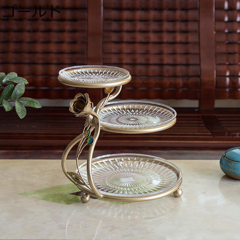 　　　 ◆◇◆人気の秘密◆◇◆ 【商品サイズ】29.5*28.5cm；丈夫が特徴です。マルチファンクション、大容量で、カットケーキ、キッチン収納、雑物収納、清潔で便利です。 【3段】:スタンドには3段があり、カップケーキ、デザート、お茶、そ...