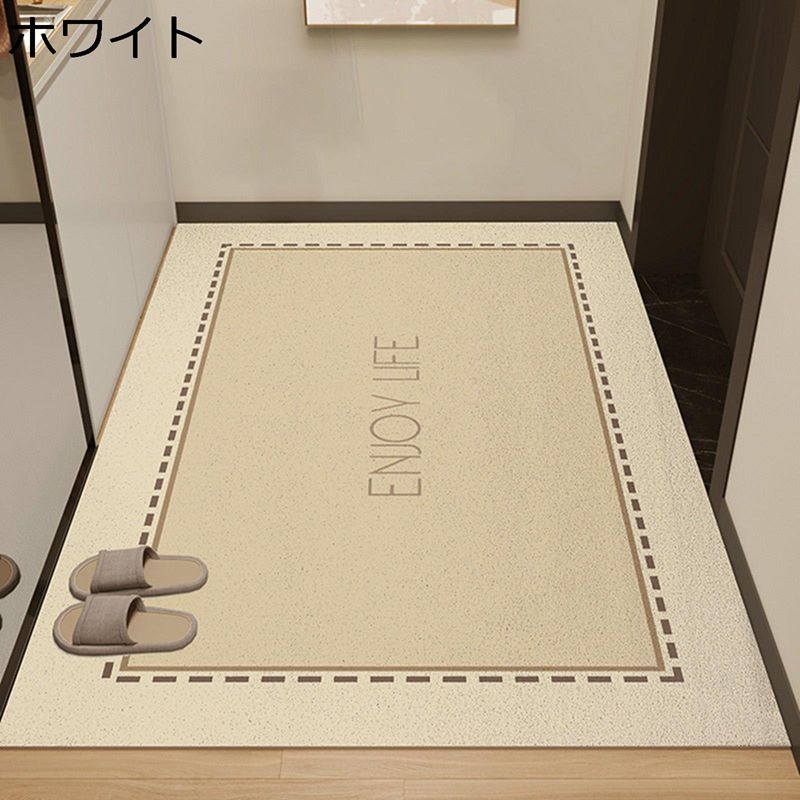 　　　 ◆◇◆人気の秘密◆◇◆ 【玄関先は家の顔！いつも綺麗にしておきたい 】毎日、玄関掃除をしているのに、砂や泥が入り込んでしまう、特に天候の悪い日は汚れも気になるものですよね。屋外用玄関マットを使用すれば、靴裏に付いた汚れや水気をマット...