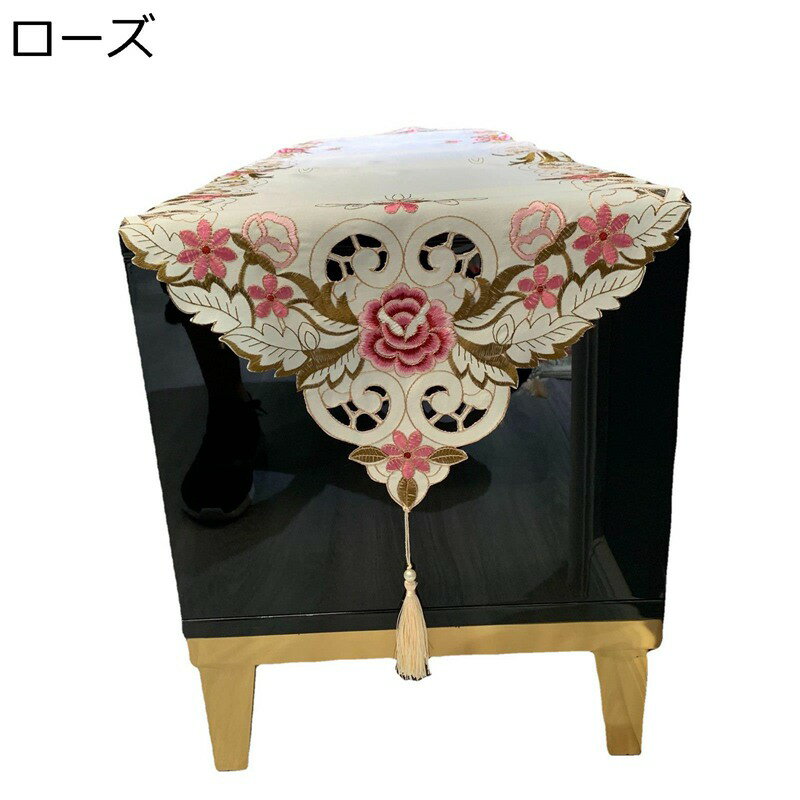 　　　 ◆◇◆人気の秘密◆◇◆ 【おしゃれで実用】クラシックのヨーロッパ式宮廷風のテーブルランナーです。家にエレガンな雰囲気を与えます。食器やコップがすべりにくく、音も静かです。気分転換してお部屋をもっと楽しく快適にします。部屋のいい雰囲気...