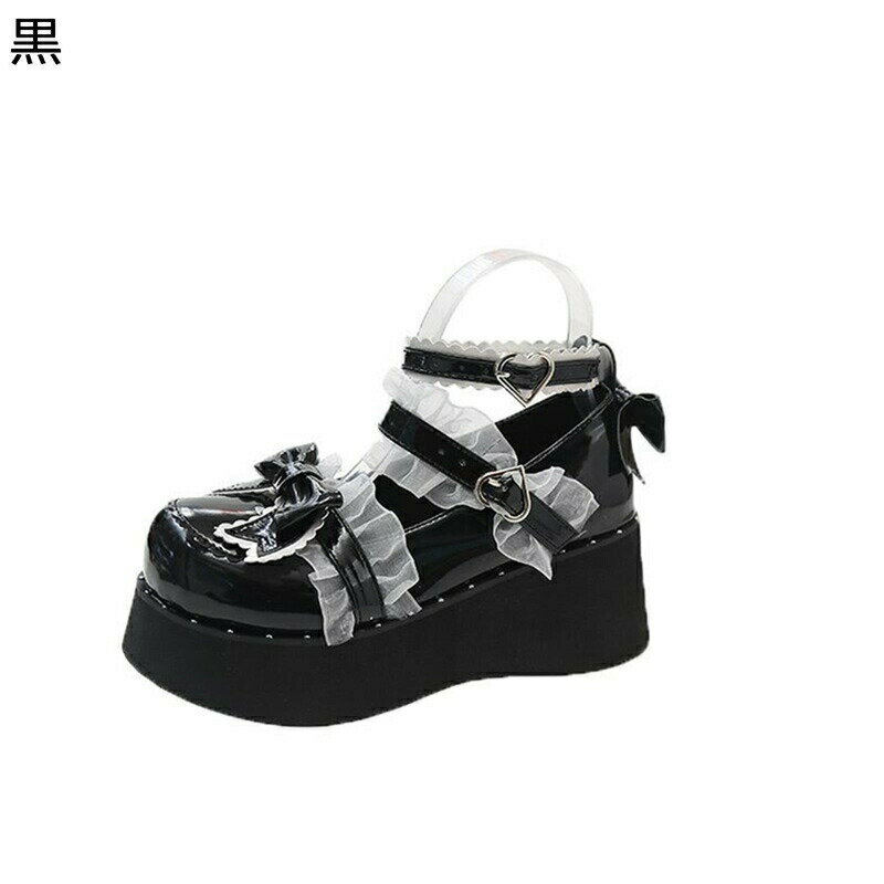 　　　 ◆◇◆人気の秘密◆◇◆ 【疲れない】5cmローヒールで一日中履いていても足の疲れないパンプスです！ 足に優しい履き心地で、長時間歩いても足が痛くなりにくいと好評です。 【リボン】可愛さを兼ね備えたシューズ。蝶結びがあるデザインで毎日...