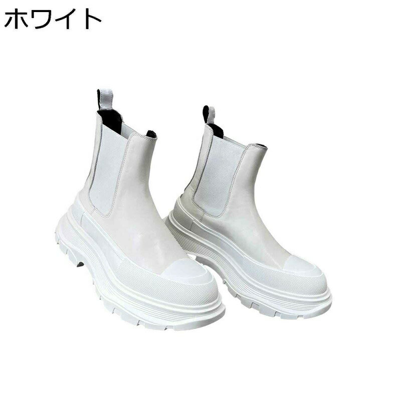　　　 ◆◇◆人気の秘密◆◇◆ 【本革】上質な本革で仕上げ、柔らかく弾力性があり、耐久性がUP。 【サイドゴア】サイド部分には伸縮性のあるサイドゴアを採用しており、脱ぎ履きしやすいのも嬉しいポイント。 【身長アップ】シークレットインソールを...