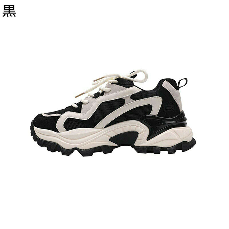 　　　 ◆◇◆人気の秘密◆◇◆ 【おしゃれ】スニーカーの厚底は身長の比率を上げる効果があります、美脚効果を実現、見た目はオシャレで可愛いのが超人気の女性用厚底スニーカーです。 【PUレザー】素材は柔らかく柔軟性があるPUレザーのため、足も痛...