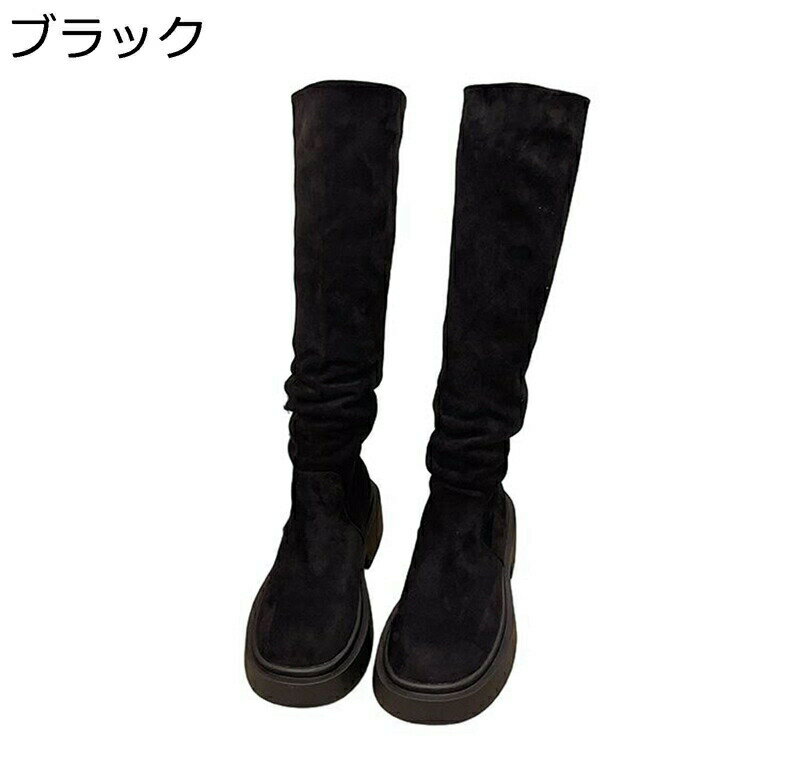 　　　 ◆◇◆人気の秘密◆◇◆ 【スエード調】少し長めの毛足の上品なスウェード調生地は発色が美しく、肌触りの良い高級素材を使用しています。 【プラットフォーム】流行のプラットフォームだから、高いヒールでも足が疲れないし、楽チンで疲れません。...