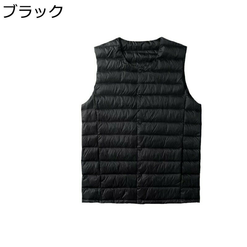 　　　 ◆◇◆人気の秘密◆◇◆ 【ダウンベスト】軽やかな着心地と暖かさを両立し、汎用性に優れたダウンベストです。上質な素材を採用し、これは高い密度によって保温性を確保しつつも非常に軽いです。 【超軽量】温かさと軽さを両立させるため、素材にこ...