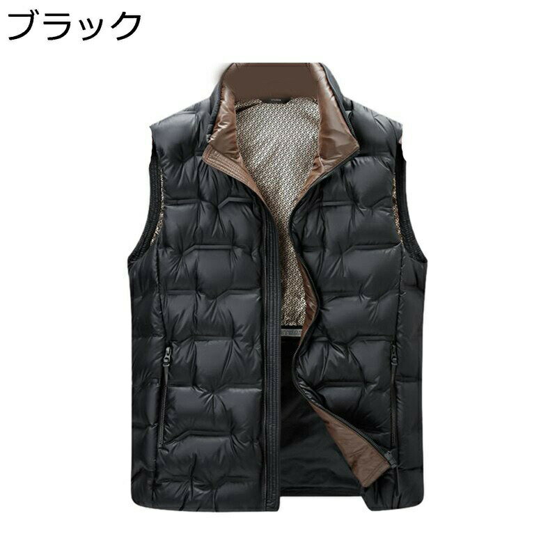 　　　 ◆◇◆人気の秘密◆◇◆ 【ダウンベスト】M-170,L-175,XL-180,2XL-185,3XL-190,4XL-195。上質な素材を採用し、ダウン＆フェザーの贅沢な配合で、軽くて暖かです。厳選された裏地はふんわりとした肌触りで...