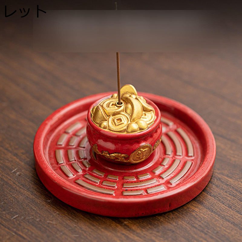 　　　 ◆◇◆人気の秘密◆◇◆ ?サイズ：10.5*4.5cm ?素材：陶器 ?材質：セラミック。不安軽減、疲労回復、安眠促進に効果的。読書やお茶、ヨガ、瞑想時の集中力向上をサポートします。 ?セラミック香炉は家の装飾として使用できます.繰...