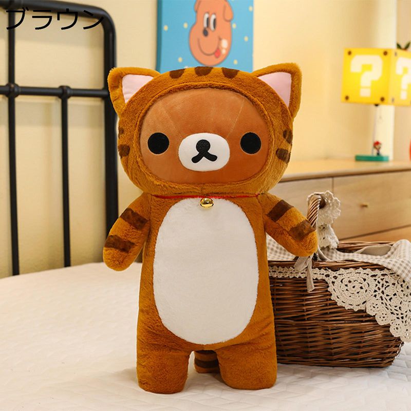 　　　 ◆◇◆人気の秘密◆◇◆ ◎可愛いデザインのクマぬいぐるみ、触り心地もふわふわ、クッション兼抱き枕。 ◎癒しインテリアとしてお部屋に置くだけでなく、抱き枕・昼寝枕・背当て・腰当て・肘置き・足置きなどにも！柔らかい素材や適度なサイズ感で...