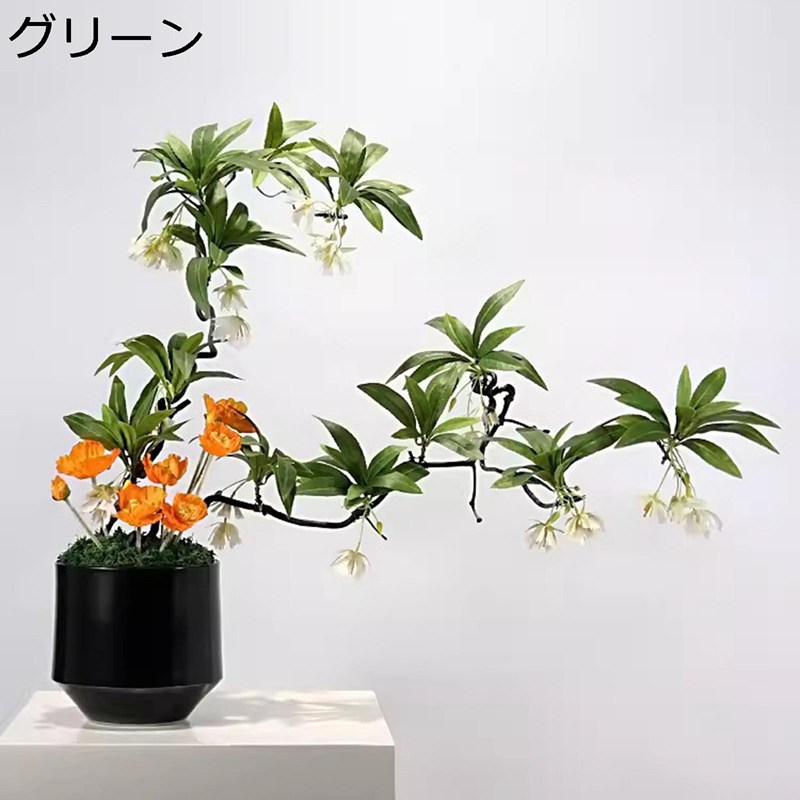 　　　 ◆◇◆人気の秘密◆◇◆ 【リアルな人工植物】フェイクグリーンを使用し、細部まで本物のような質感を再現。季節や天候に左右されず、長く美しい状態を保てます。高品質の素材は色褪せしにくく、長期間美しい状態を保ちます。 【優れた素材】本物そ...