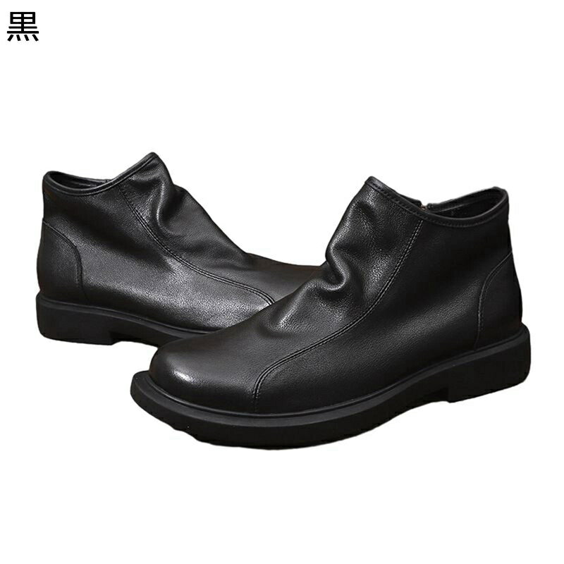 　　　 ◆◇◆人気の秘密◆◇◆ 【上質牛革製チェルシーブーツ】厳選された牛革を原料とし、専門の技術で鞣し加工を施したアッパーは、柔らかさと弾力性を兼ね備え、足の動きに追随して自然な屈曲を実現します。長時間歩行しても疲れにくく、日常通勤やレジ...