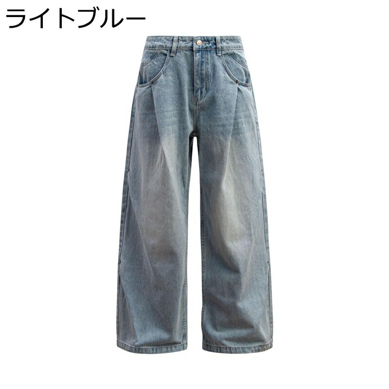 　　　 ◆◇◆人気の秘密◆◇◆ 穿き心地の良くて丈夫なデニム素材を使用しており、毎日の着こなしを実現するソフトな肌触りで、着心地がいい！ ベーシックスタイルにカジュアルなダメージとステッチでの配色をアクセントとして加えたシンプルだけどかっこ...