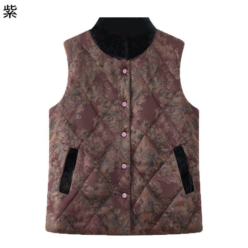 　　　 ◆◇◆人気の秘密◆◇◆ シニアレディースチョッキは、暖かい裏地が内側に付いており、高齢の方々の体を冷えから守ってくれます。秋の日差しの弱い日や冬の寒い日、あるいは暖房の効かない場所での使用に最適です。着心地も良く、気軽に着用できます...