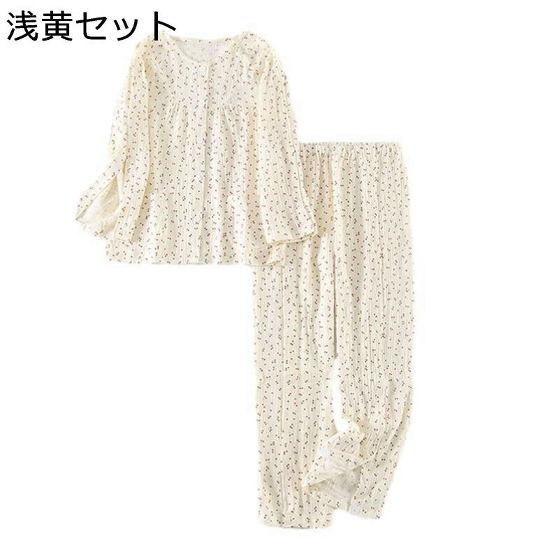 　　　 ◆◇◆人気の秘密◆◇◆ サイズ：詳しいサイズは左画像をご覧くださいませ 綿100％素材で、サラサラとした触り心地を体感できるパジャマです。優れた通気性と吸汗性を持ち、春夏はもちろん、秋冬にも大活躍できます。敏感肌の方にも安心してご着...
