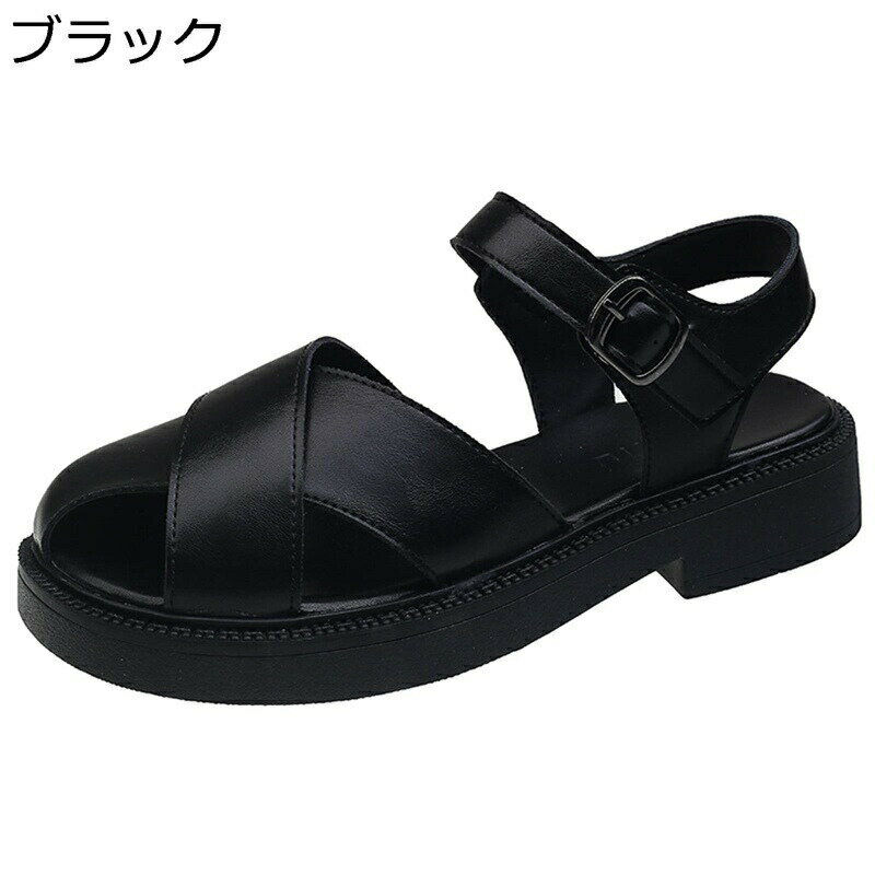 　　　 ◆◇◆人気の秘密◆◇◆ 【透かし彫り】アッパーには透かし彫りのデザインで、通気性があります。シンプルながらも大人の抜け感を演出してくれるデザインで、女性らしさと上品な印象を与えてくれる、大人の女性にもおススメ！ 【クロスストラップ】...