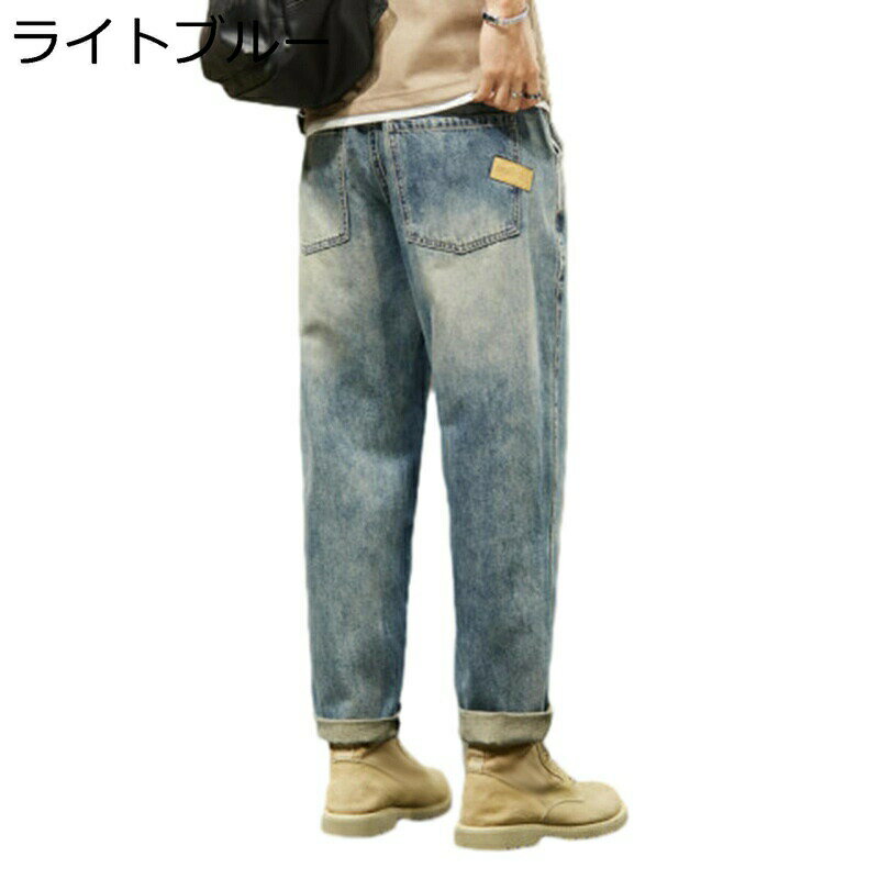 　　　 ◆◇◆人気の秘密◆◇◆ 【デニムパンツ】年間通して履ける程よい生地感が良いデニムパンツ、肌触りが柔らかく着心地も抜群の高品質コットン生地を使用して快適な穿き心地が楽しめます。 【商品仕様】細部に壊れにくい金属製ファスナーとボタンを採...