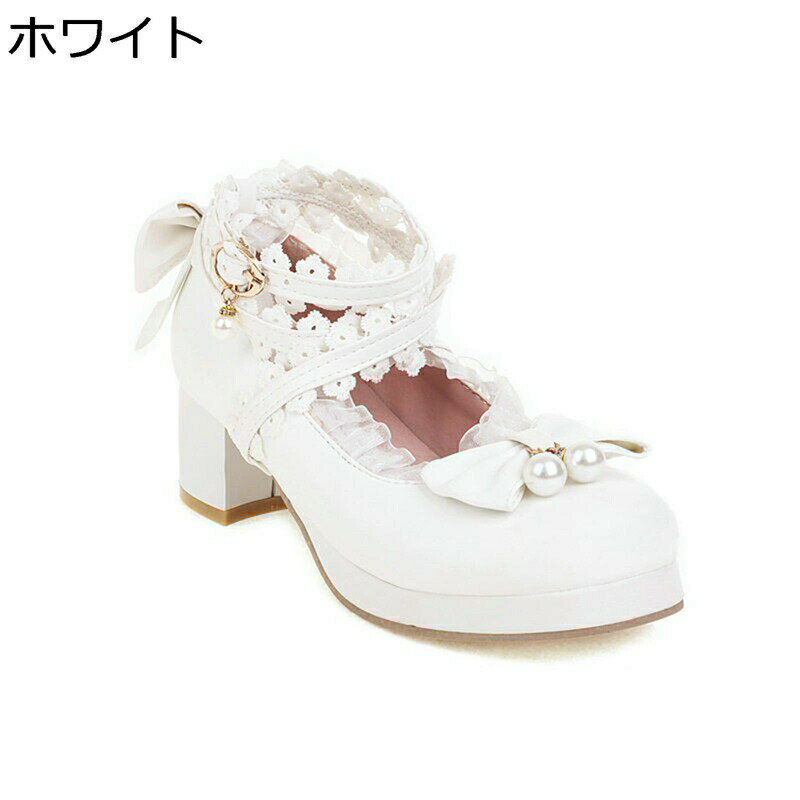 　　　 ◆◇◆人気の秘密◆◇◆ 【クロスストラップ】特別なクロスストラップとレースのデザインは、靴をよりエレガントに見せます。決して時代遅れではなく、完全にあなたのファッションセンスを示しています。 【PUレザー】靴に良く使われるPU合革、...