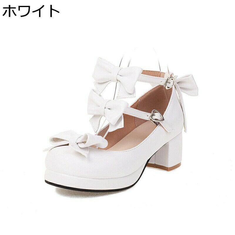 　　　 ◆◇◆人気の秘密◆◇◆ a【可愛い】蝶結びがあるデザインで毎日のオシャレを楽しくしてくれます。ロリータファッションやコスプレ、普段使いにも。リボンがついているので、可愛さを兼ね備えたメイド靴。 a【可愛い】シンプルデザインなのに可愛...