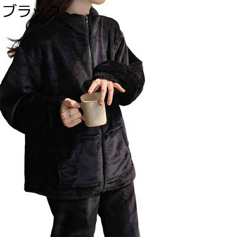 　　　 ◆◇◆人気の秘密◆◇◆ 【?優れたフランネル素材】厚手生地のルームウェアですが軽量でソフトな肌触りします。冬場でも乾きやすい素材を採用してます。毛玉が出るや退色、変形などの問題は一切ありません。 【?柔らかい素材】ソフトなポリエステ...