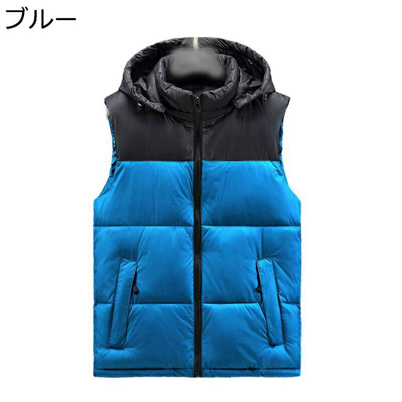 　　　 ◆◇◆人気の秘密◆◇◆ 【中綿ベスト】暖かく、軽くておしゃれなダウン風の中綿ベストは着心地がとても良く、普段のファッションスタイルに合わせていただける作りとなっております。 【おしゃれでファッション】お洒落と機能面の両立が叶う大人の...