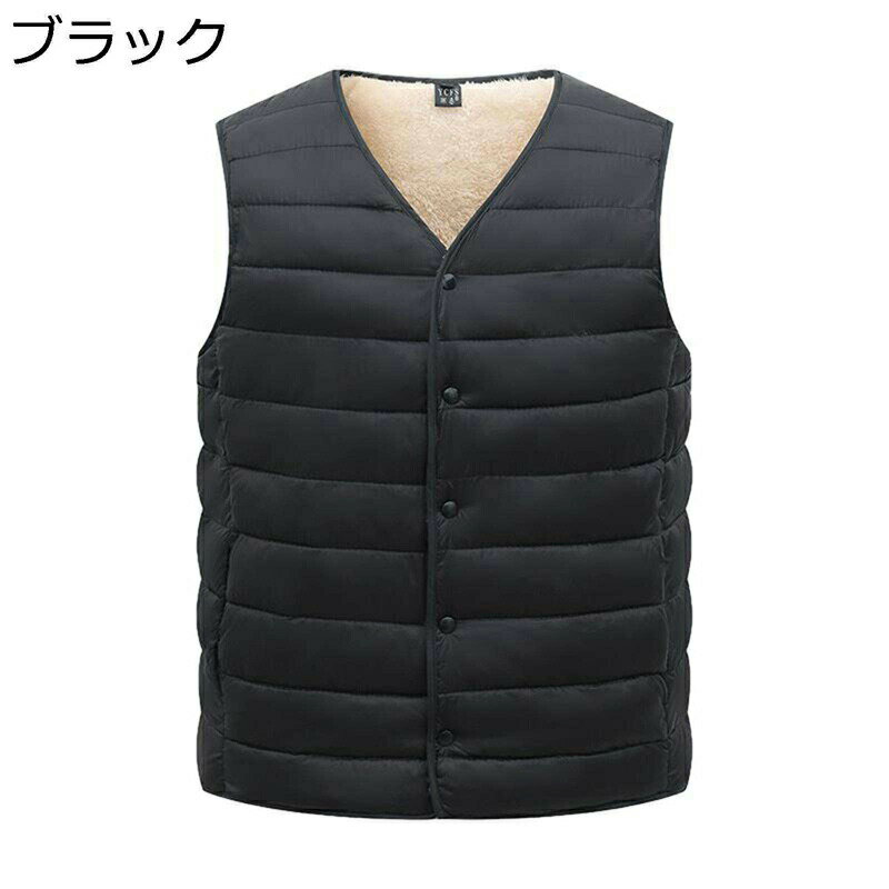 　　　 ◆◇◆人気の秘密◆◇◆ 【裏ボア】これからの肌寒い時期に活躍してくれるベスト。軽くて暖かさ抜群の逸品。軽さを求めるためポリエステル素材を起毛し、まるでウールのような肌触りを実現。 【中綿ベスト】外出時の防寒対策にピッタリお洒落な中綿...