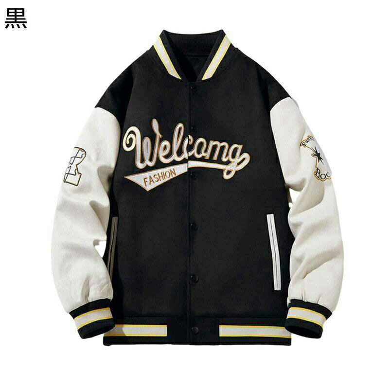 　　　 ◆◇◆人気の秘密◆◇◆ 【刺繍飾り】綺麗と個性的な英字柄刺繍で、お洒落でかっこいいスタジャンです。カップル、お揃いにもおすすめします。普段使いにはもちろん、イベントウェアやチームウェアとしても使用できます。 【おしゃれ】流行り廃りに...