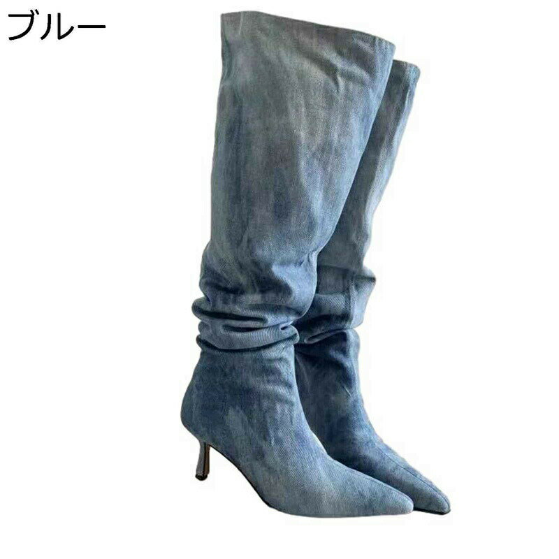 　　　 ◆◇◆人気の秘密◆◇◆ 【仕様】素材：Puレザー；ヒールの高さ: 7cm； ヒールのタイプ: ピンヒール；今年らしいトレンド感に加え、歩きやすいのが魅力〜脚長に見えるデザインです。 【ロングブーツ】シンプルなシルエットのジョッキーブ...