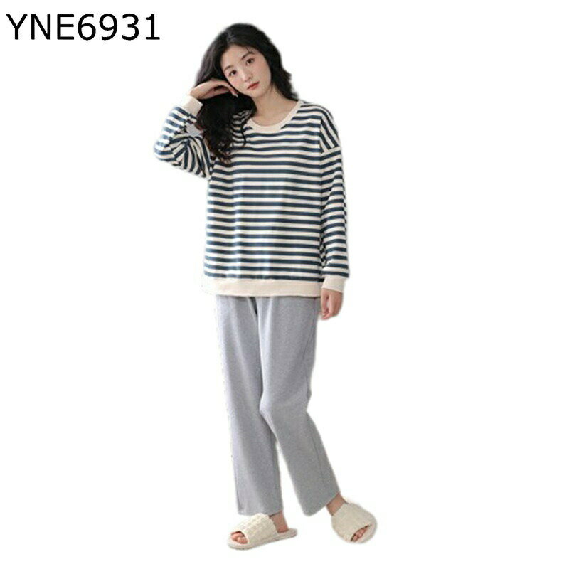 　　　 ◆◇◆人気の秘密◆◇◆ 【?上質な布地】布地は柔らかく、吸水性が良く、通気性も快適で涼しいです。肌にやさしい、アレルギーの人も安心して使えます。重さが軽いので、体に負担感がないです。色あせしにくい。 【?2点セット】長袖トップスとロ...