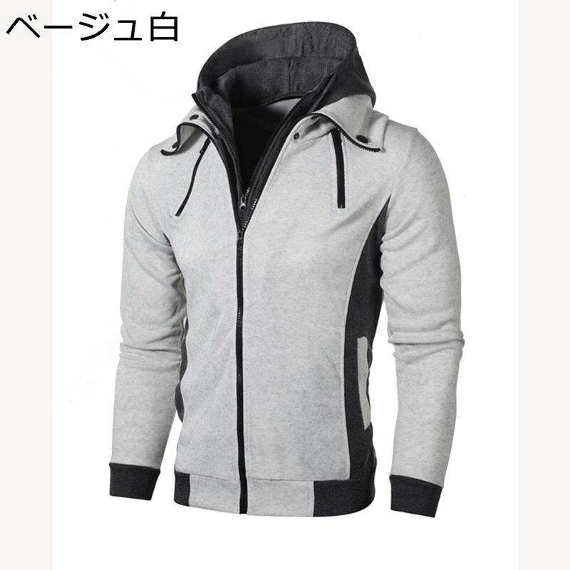 　　　 ◆◇◆人気の秘密◆◇◆ 【ジップアップ】パーカーの強みといえば、フロントを開けた着こなしと閉めた着こなしで雰囲気をガラリを変えることができること。インナーも様々な種類をのぞかせればそのバリエーションは無限大です。フードは紐でサイズ感...