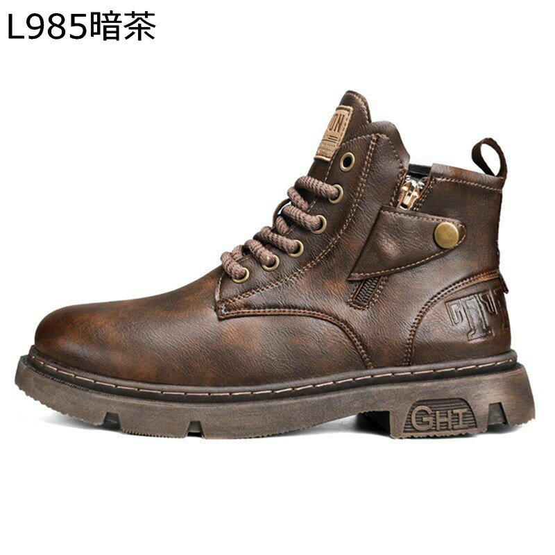 　　　 ◆◇◆人気の秘密◆◇◆ 【ジップ】耐久性があり、着脱が簡単な頑丈なサイドジッパー。開閉が速く、開閉も簡単です。耐久性の高い靴ひもは、さまざまなタイプの足をさまざまな顧客のニーズに合わせて固定します。 【素材】アッパーは一枚革のような...