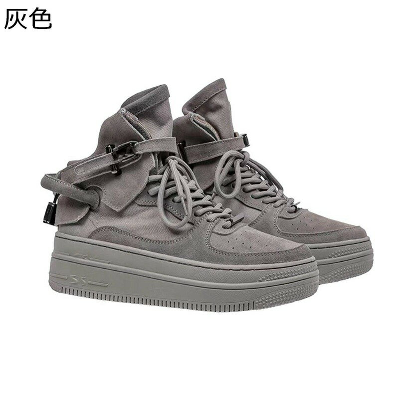 　　　 ◆◇◆人気の秘密◆◇◆ 【レースアップ】で幅の調節が効き、脱着しやすく機能も兼ね備えています。靴ひもワックス、汚染を避けるために表面を保護する役割を果たす 【厚底＆防滑】アウトソールは滑り止め機能搭載で、滑りにくいから安心して歩きま...