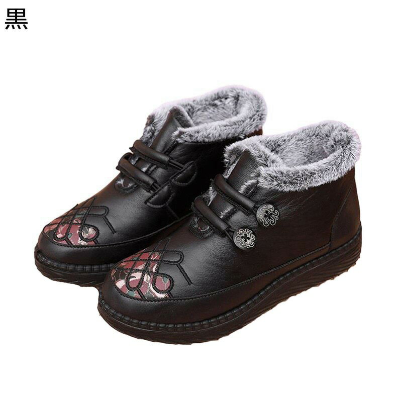 　　　 ◆◇◆人気の秘密◆◇◆ 【PUレザー素材】アッパーにPU革を使用しているので、お手入れが簡単。スノーブーツレディースの毛襟と裏地は高密度のファーで作られており、足を優しく包み込み、高い暖かさを実現しています。 【刺繍デザイン】刺繍の...