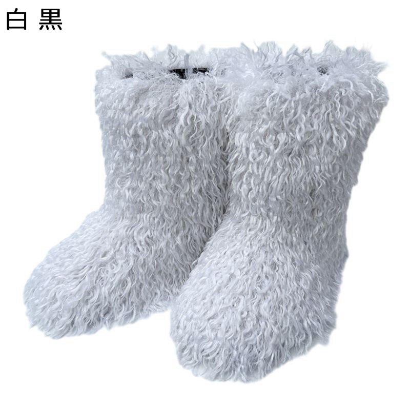 　　　 ◆◇◆人気の秘密◆◇◆ 【フェイクファー】柔らかいフェイクファー、材?が柔らかく、テクスチャが繊細で、快適な靴体を作り、快適に楽しむことができます。足全体が裏起毛に包まれてふかふかな履き心地と保温性あります。安定感抜群、歩きやすいの...