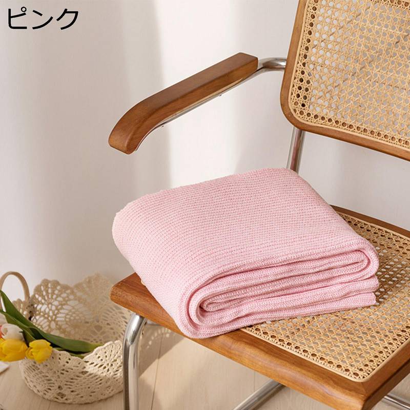 　　　 ◆◇◆人気の秘密◆◇◆ ??ニットブランケット。ニットの編み目は空気を含み、空気層を形成します。夏はあまり蒸れずに快適に使うことができます。寒い季節や冷房の効いた部屋で暖かさを感じることができます。 ??ケーブル編みで模様を作り出し...
